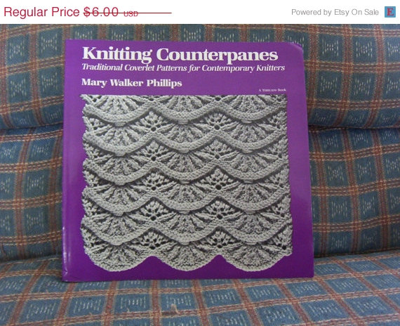Knitting Counterpanes Pattern Book By Mary Walker Phillips on Luulla